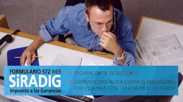 SIRADIG: AFIP habilitó la carga del F572 WEB 2023