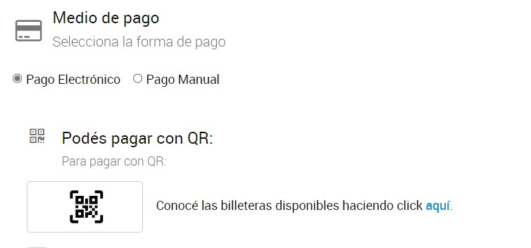 AFIP incorpora la modalidad de Pago con QR